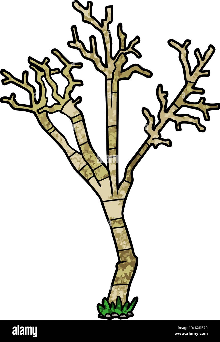 cartoon winter tree Stock Vector Image & Art - Alamy