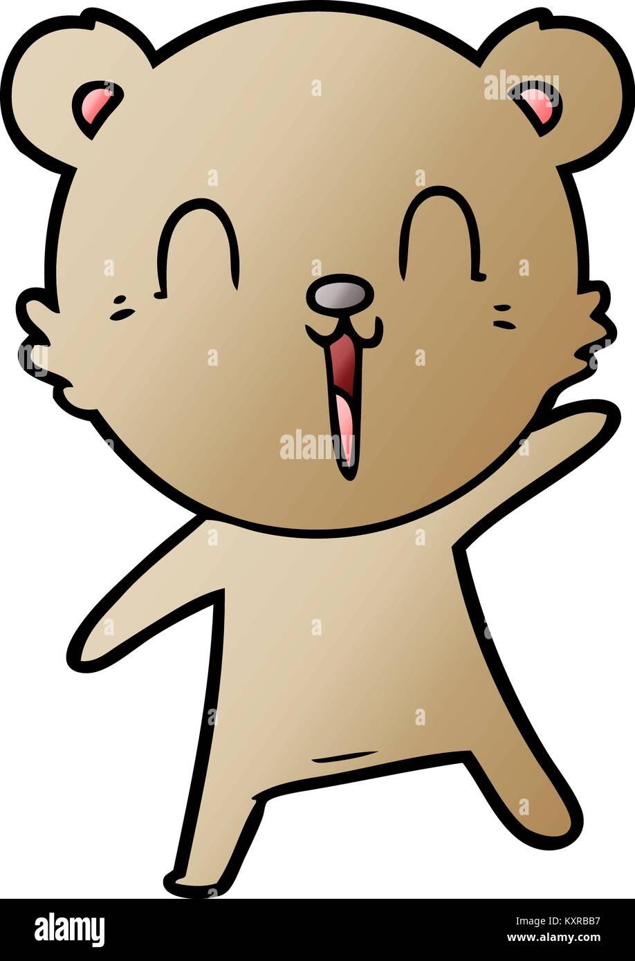 bear cartoon character Stock Vector Image & Art - Alamy