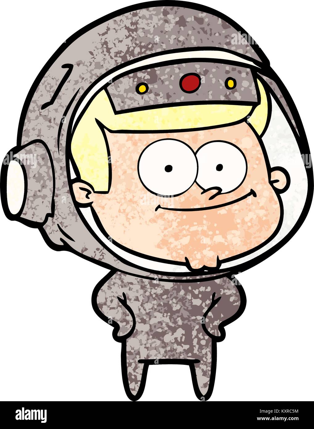 happy astronaut cartoon Stock Vector Image & Art - Alamy