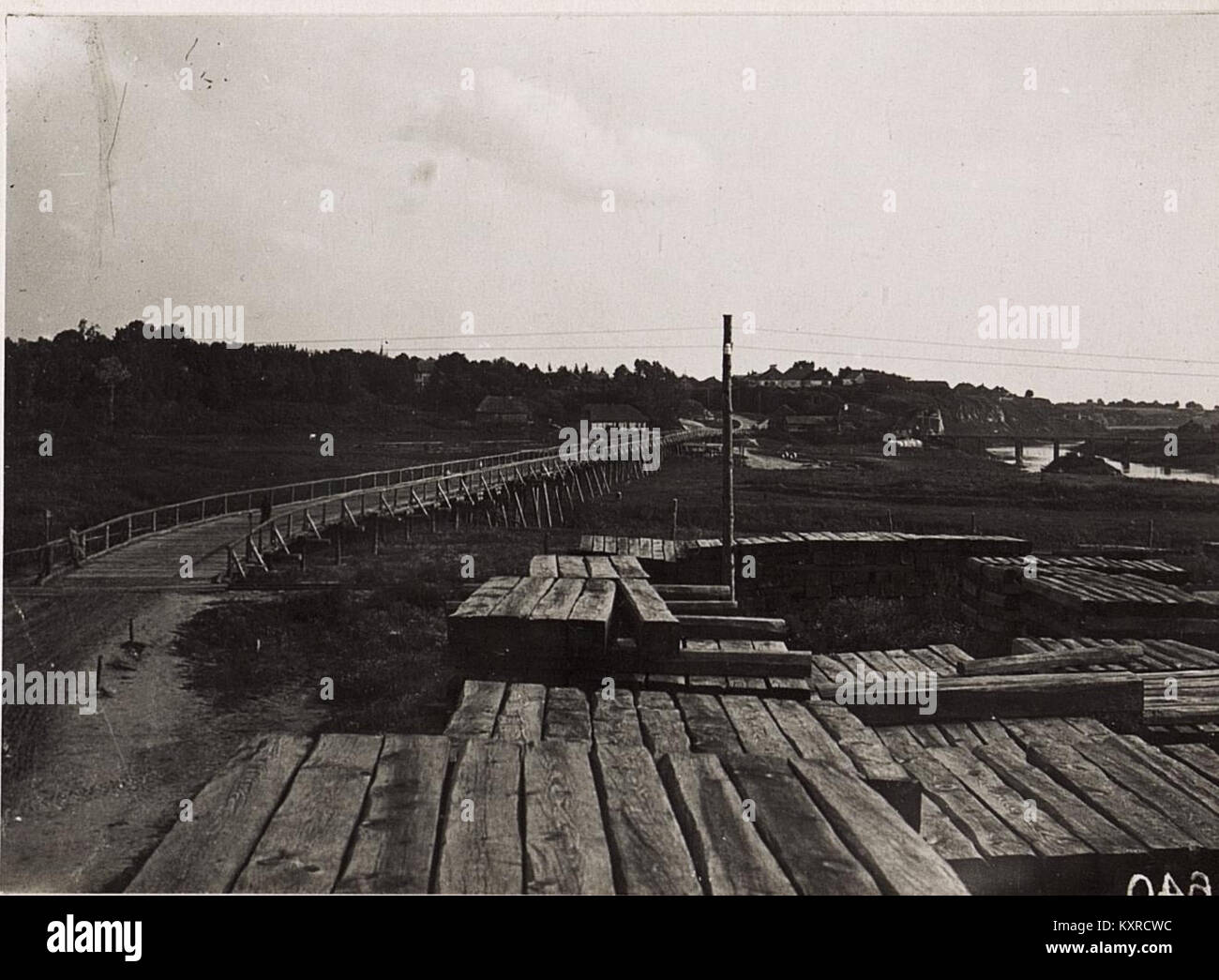 Photograph of Bug Bridge in Ustyluh, a significant historical bridge in ...