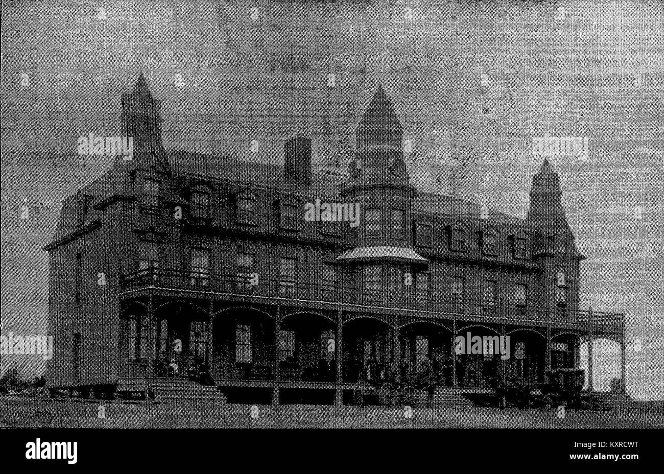 An 1890 image of the Lake St-Jean region in Quebec, Canada, showing ...
