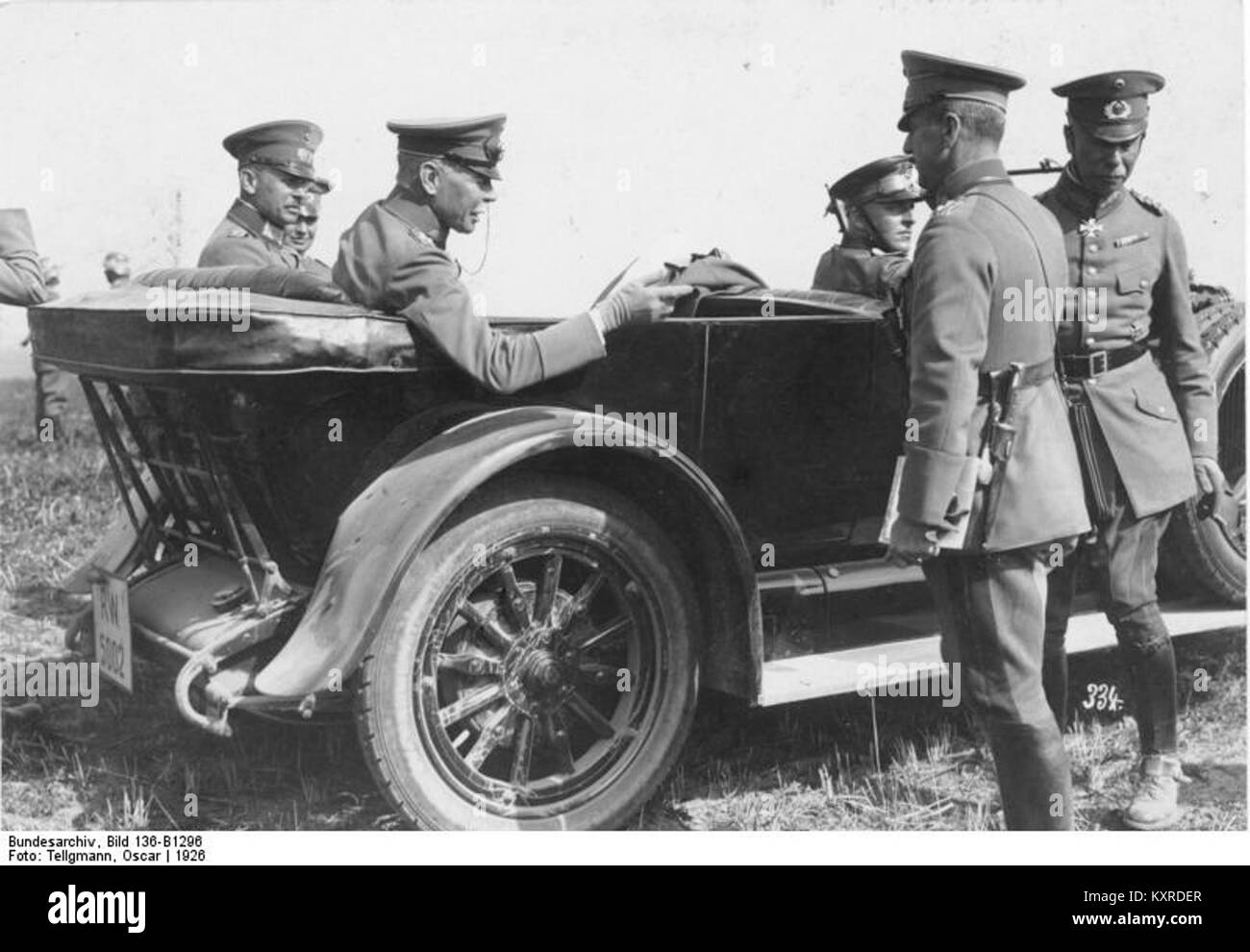 This image from the *Bundesarchiv* depicts military maneuvers by the ...