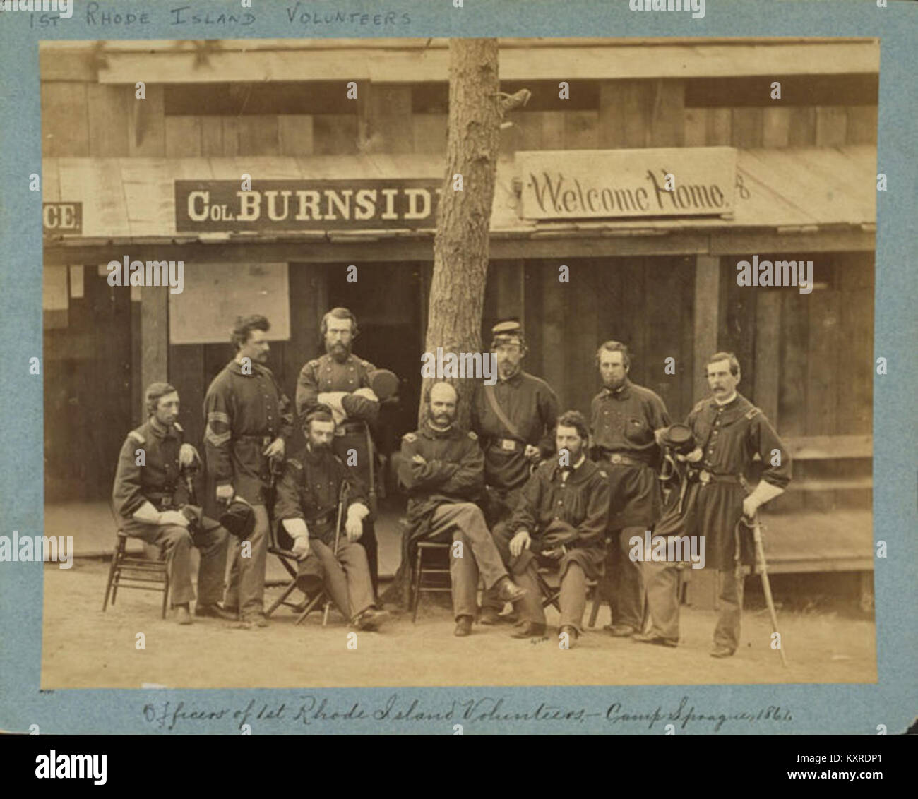 Rhode island regiment reenactment hi-res stock photography and images ...