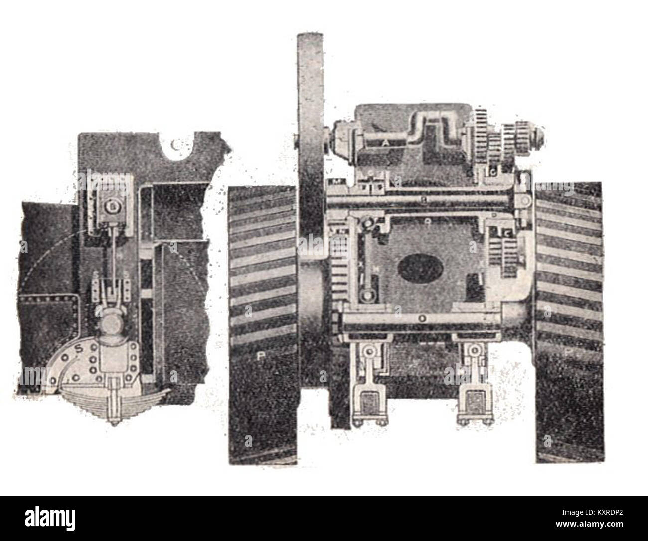 Engineering traction Cut Out Stock Images & Pictures - Alamy