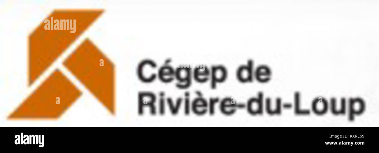 Cégep de Rivière-du-Loup logo Stock Photo - Alamy