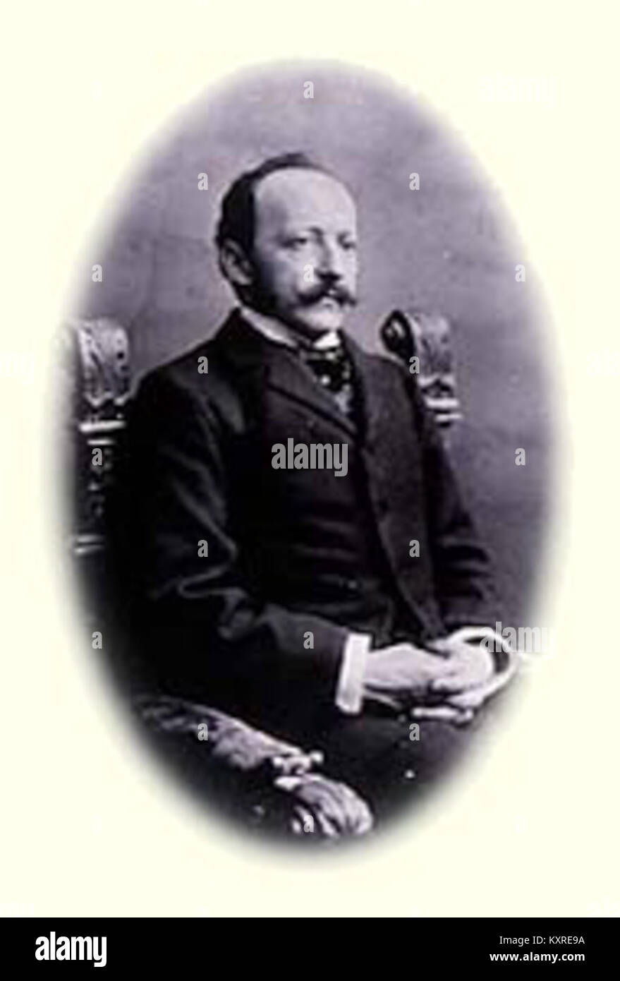 César Ritz, the renowned hotelier, portrayed in 1897. Ritz is ...