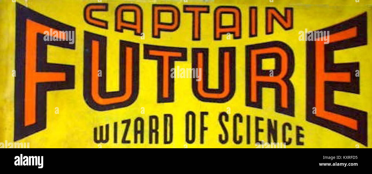Captain Future, Wizard of Science Stock Photo - Alamy