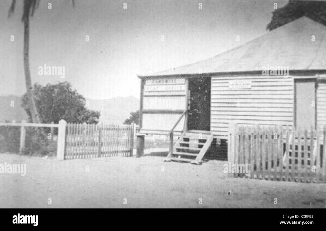 The Cardwell Post Office, built in the 1930s, is a historical building ...