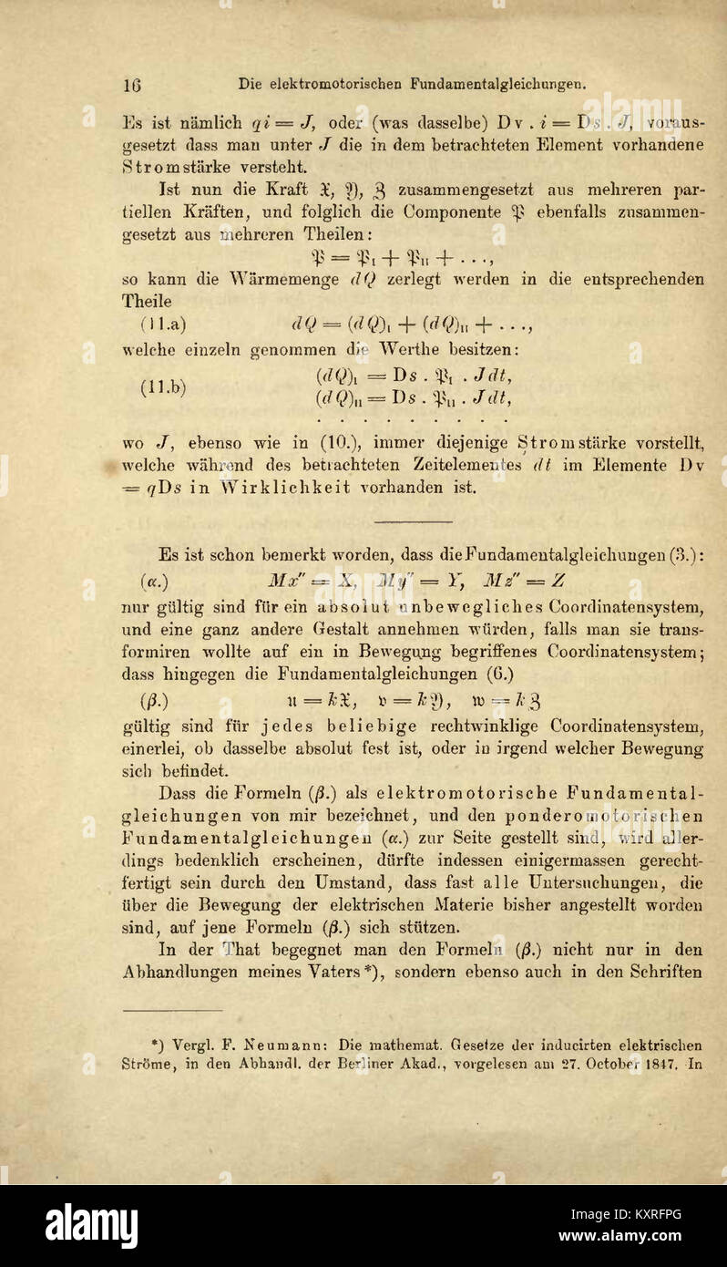 This image shows a page from 'Die elektrischen Kräfte' by Carl ...