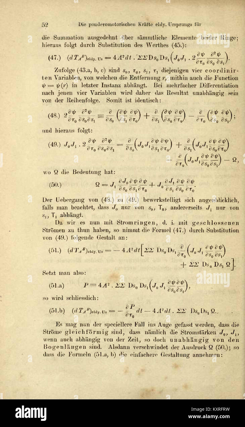 An academic diagram and text from Carl Gottfried Neumann’s 'Die ...
