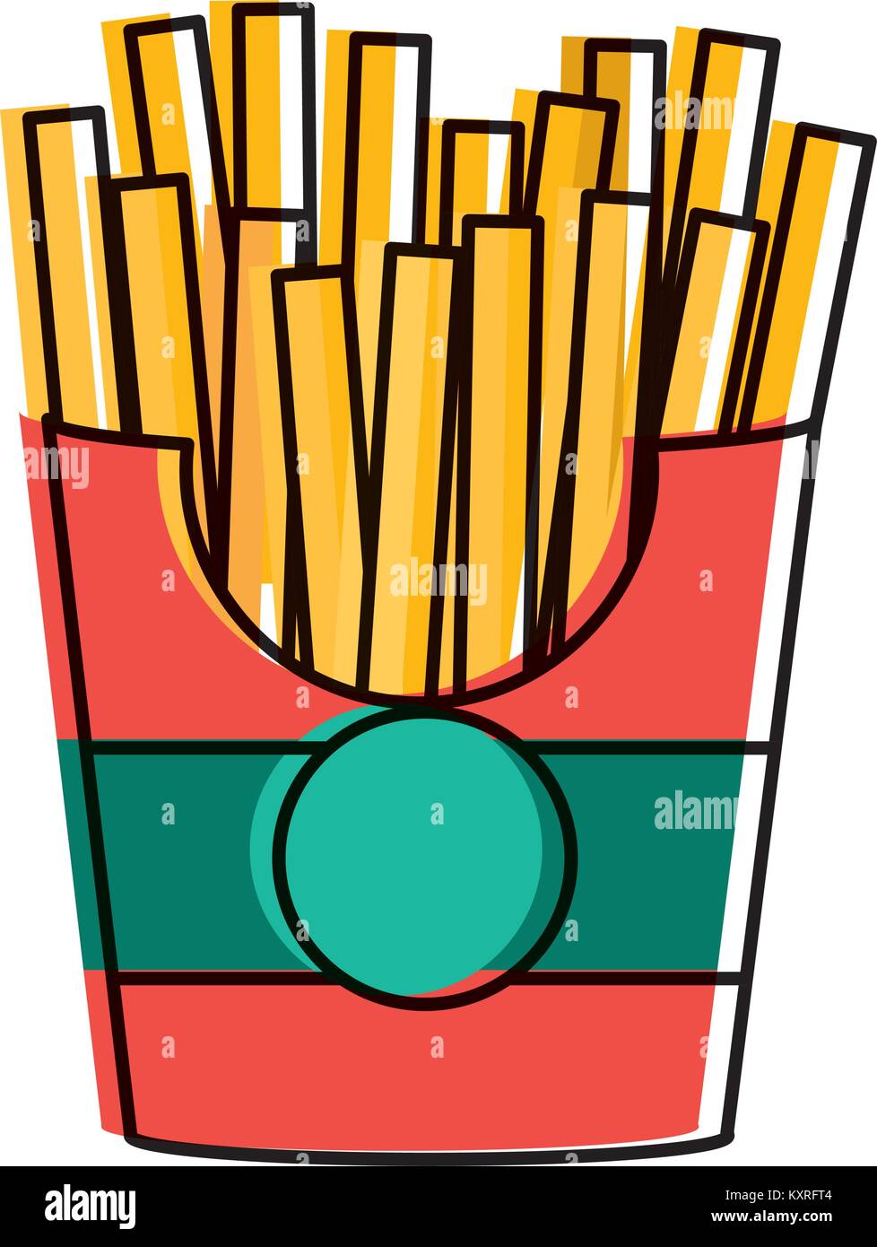 French fries design Stock Vector Image & Art - Alamy