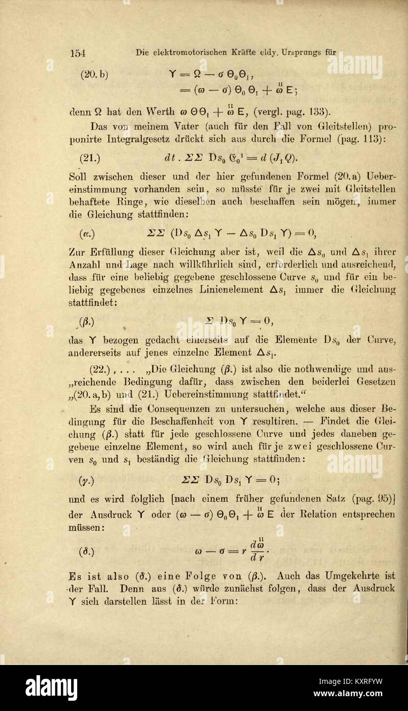 Carl Gottfried Neumann's *Die elektrischen Kräfte* (The Electric Forces ...