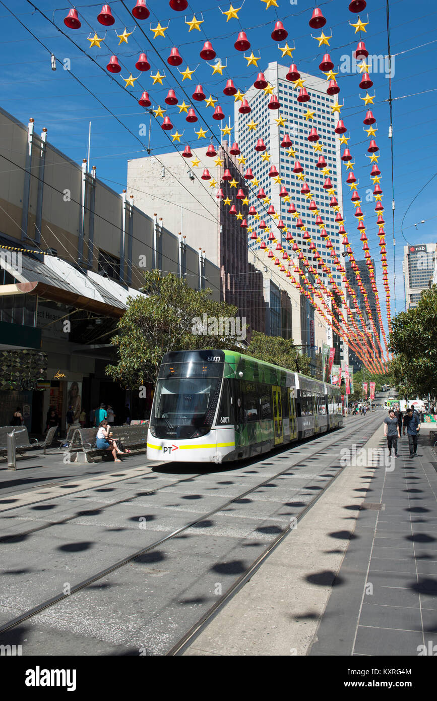 Melbourne streetscape hi-res stock photography and images - Alamy