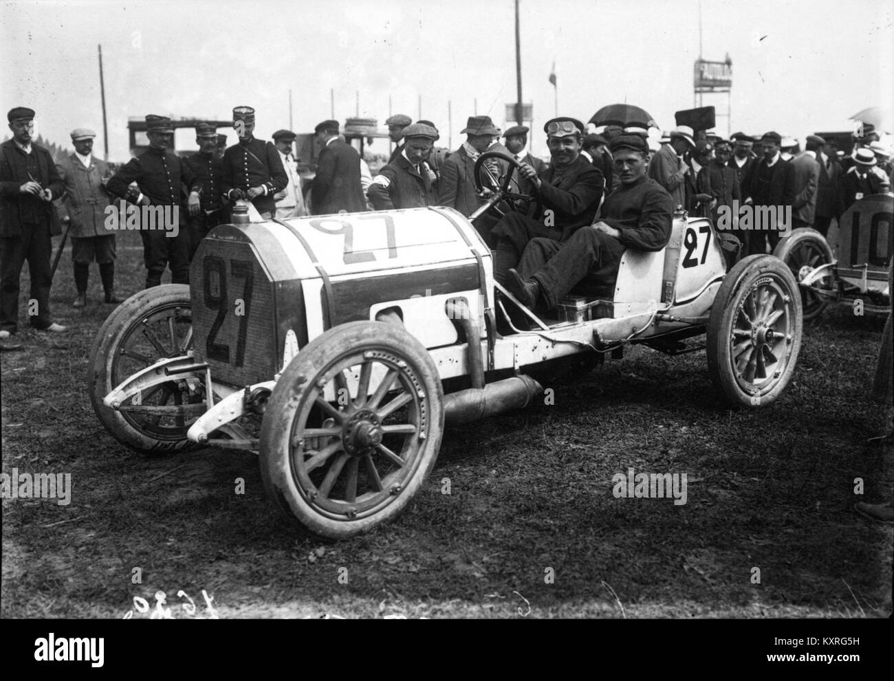 Vintage french grand prix 1908 hi-res stock photography and images - Alamy