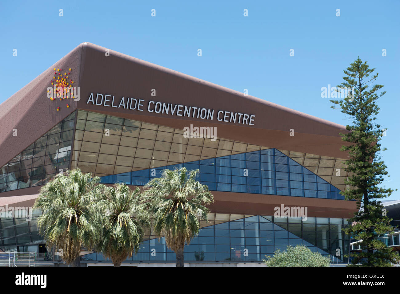 The Adelaide Convention Centre in Adelaide City, completed in 1987, was ...