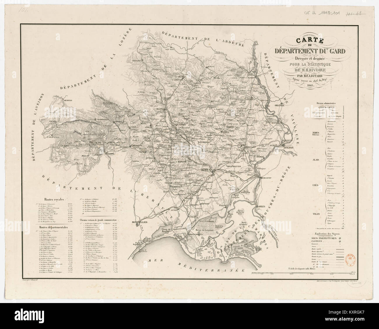 Carte du gard hi-res stock photography and images - Alamy