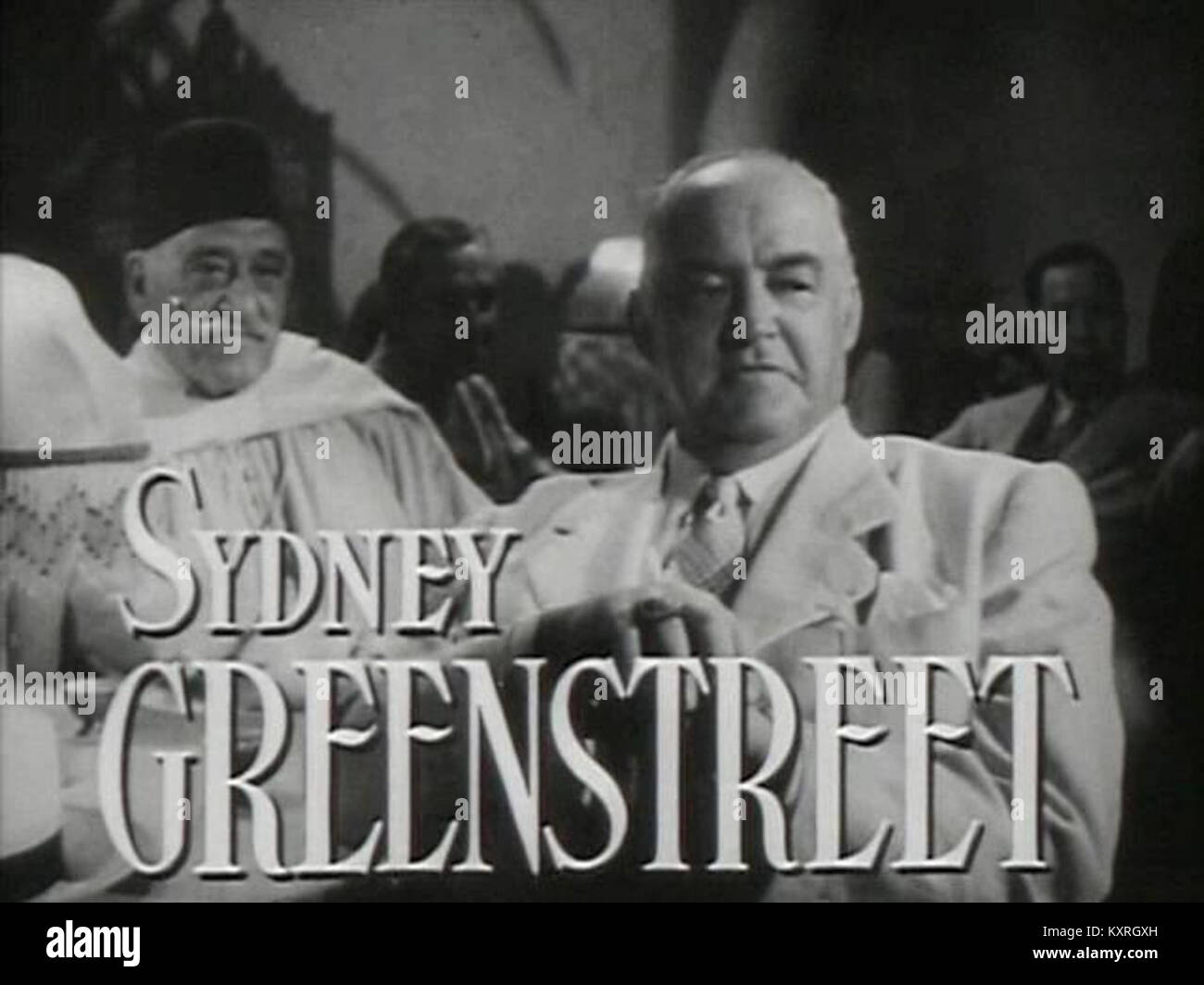 Sydney greenstreet casablanca hi-res stock photography and images - Alamy