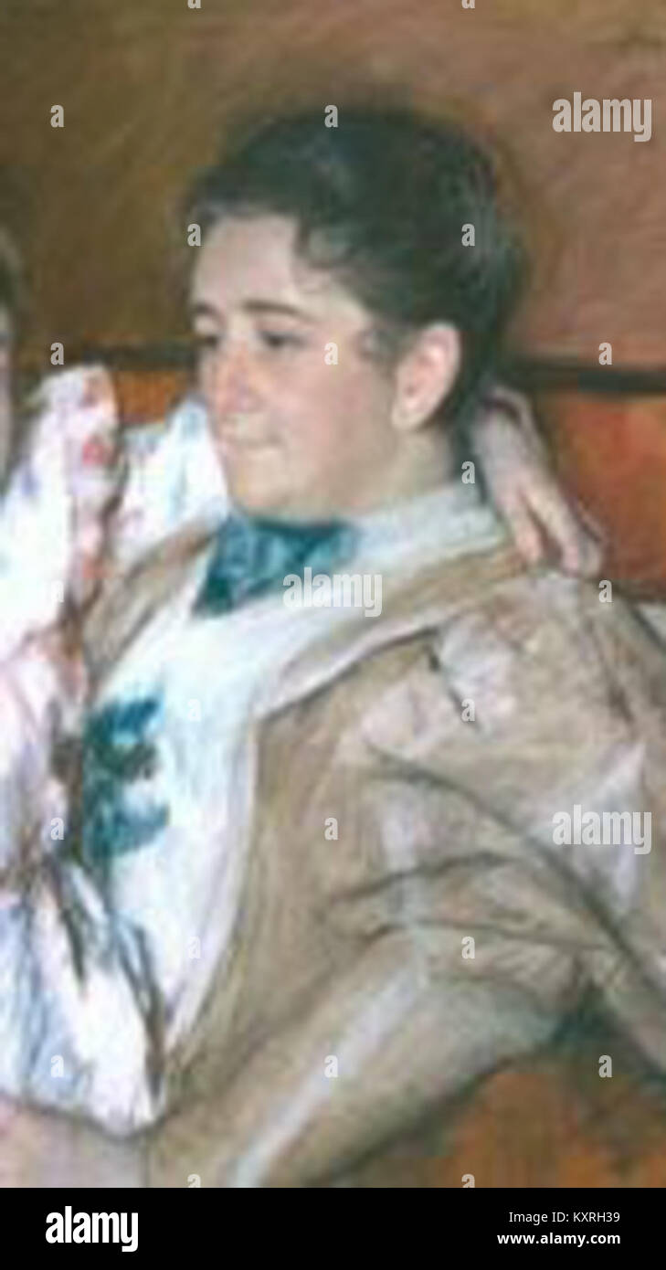 Cassatt Electra Havemeyer and mother (cropped Stock Photo - Alamy