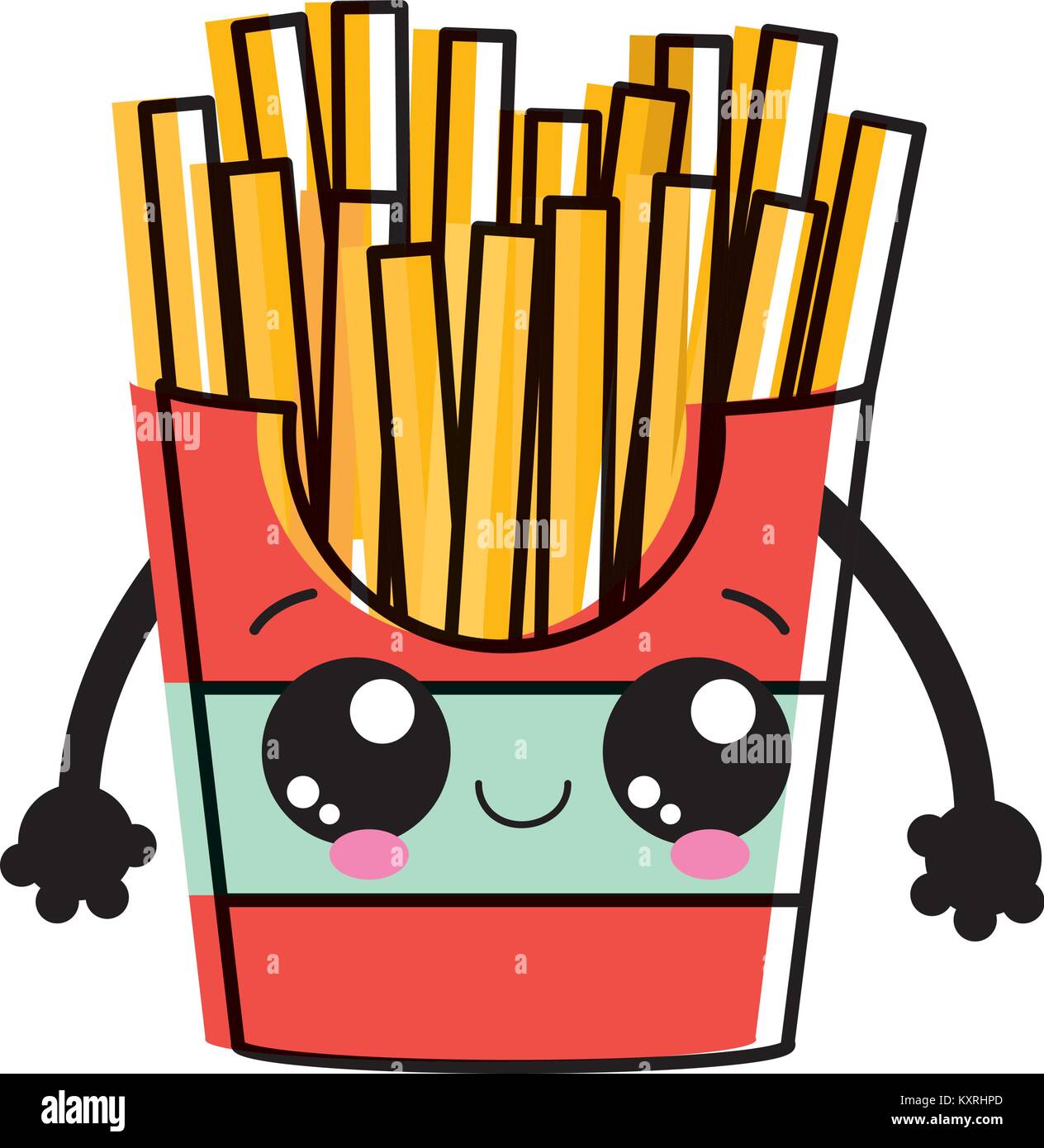 French fries design Stock Vector Image & Art - Alamy