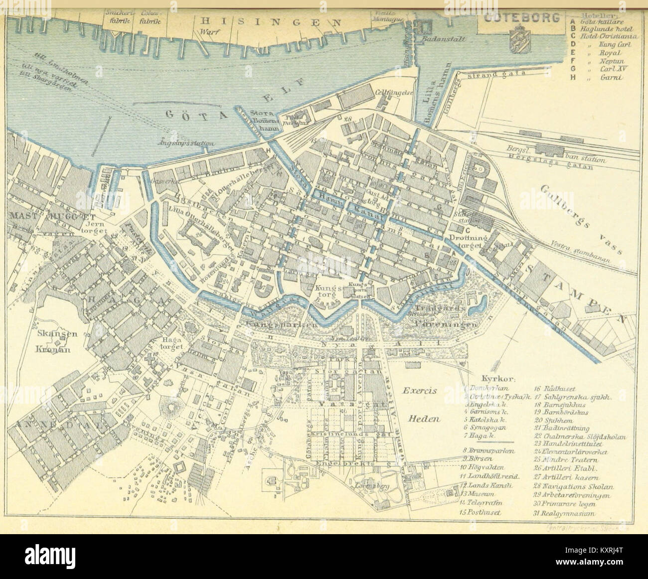 Sweden goteborg map hi-res stock photography and images - Alamy