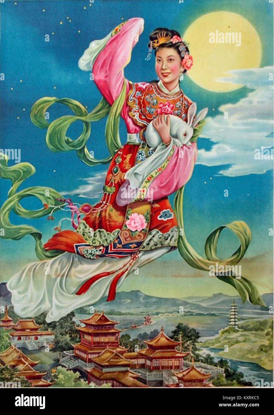 Chang’e moon goddess hi-res stock photography and images - Alamy