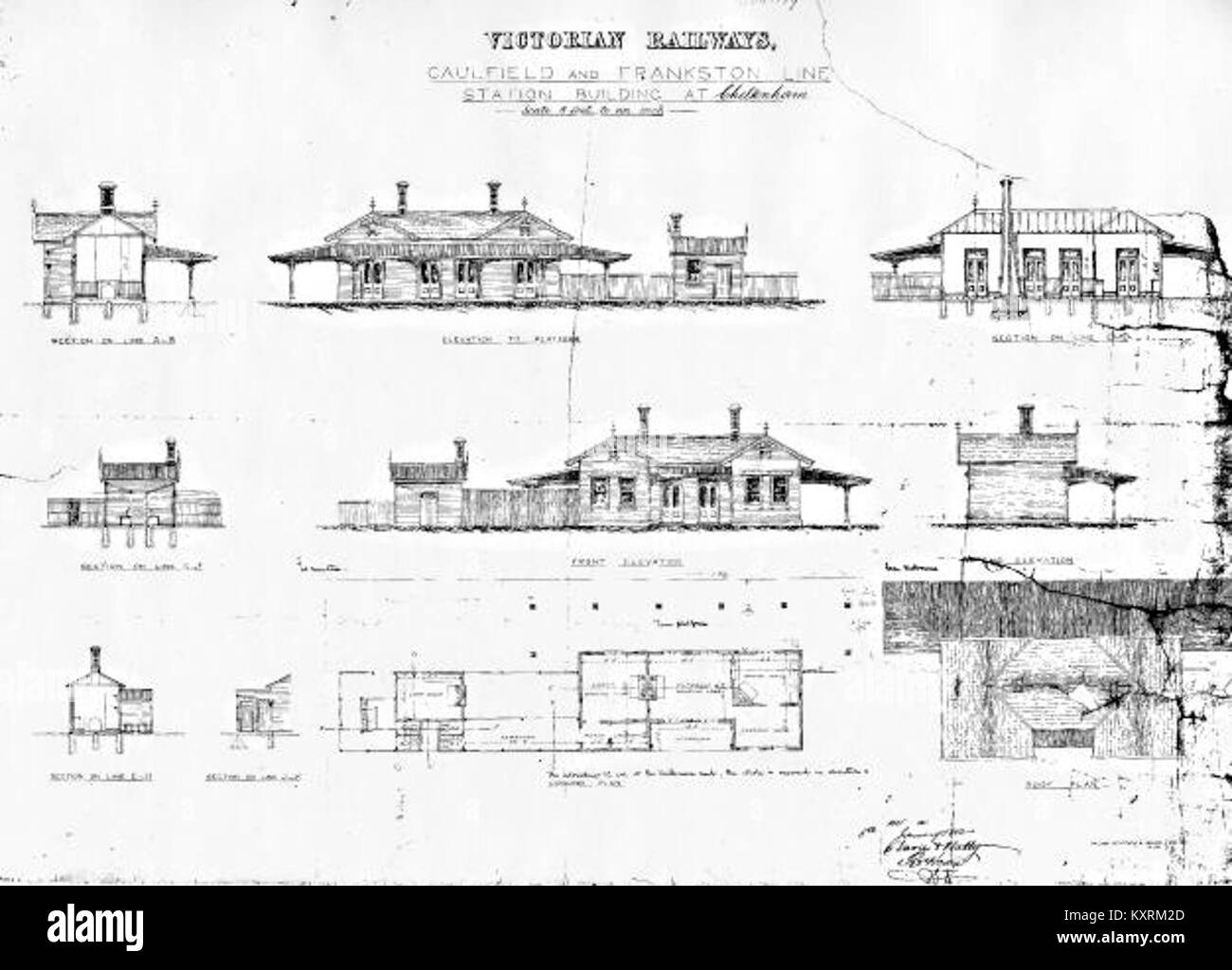Victorian era railway station hi-res stock photography and images - Alamy