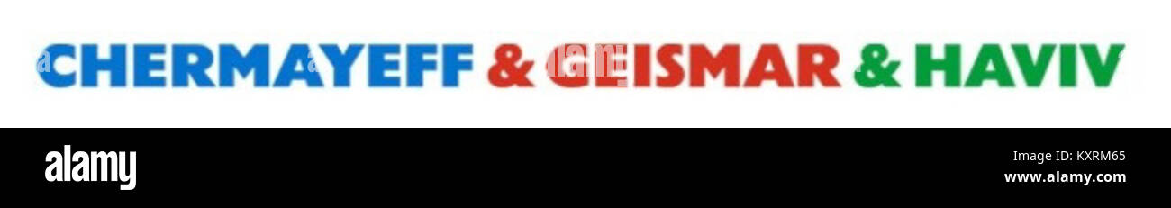 Chermayeff & Geismar & Haviv --- logo Stock Photo - Alamy