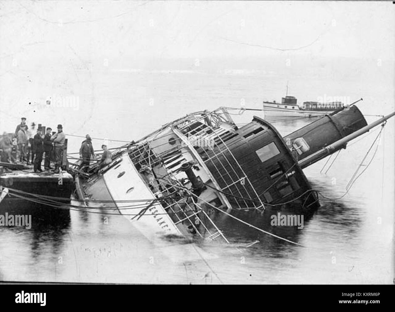Historical account of the capsizing of the steamboat Cheslakee near Van ...