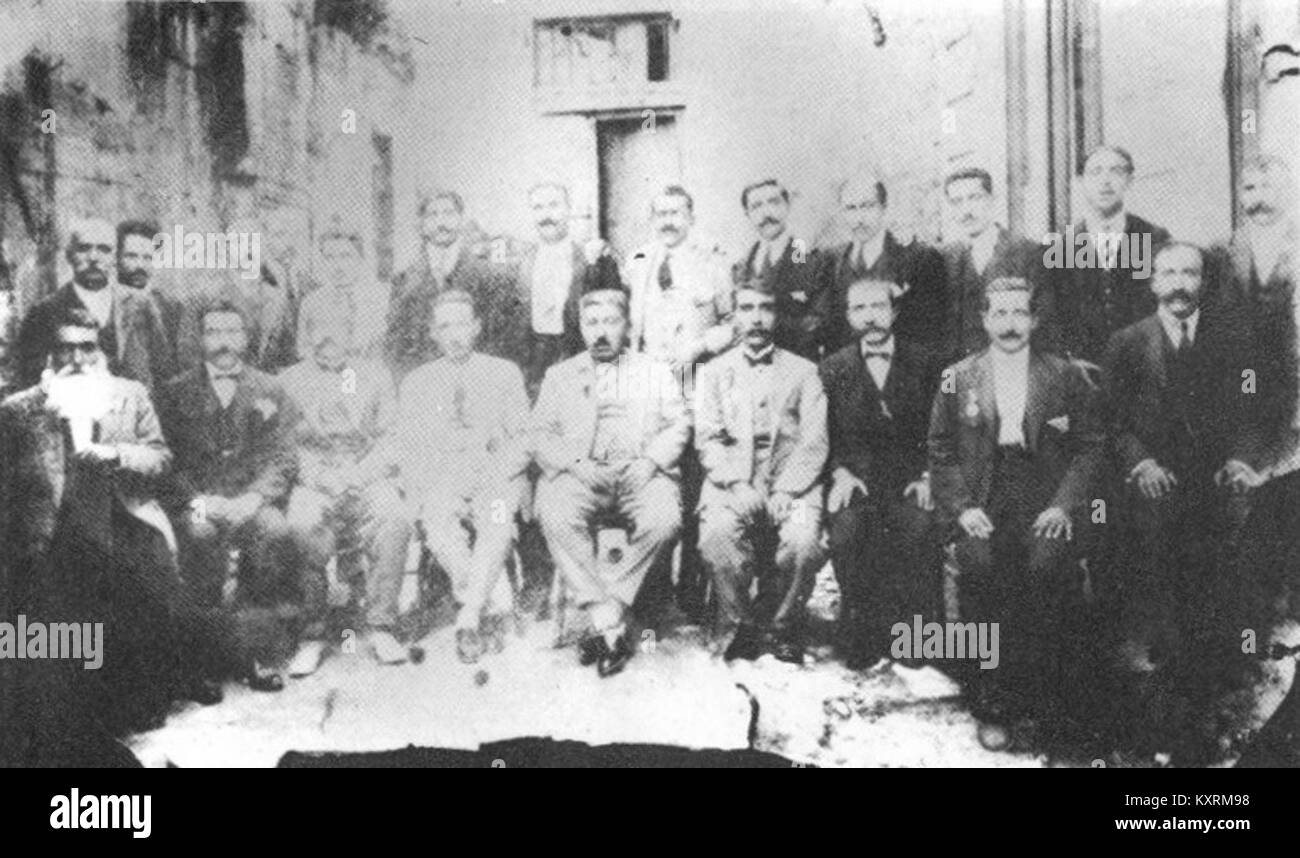 A 1926 photograph depicting the chiefs of the Dersim tribes in Ankara ...