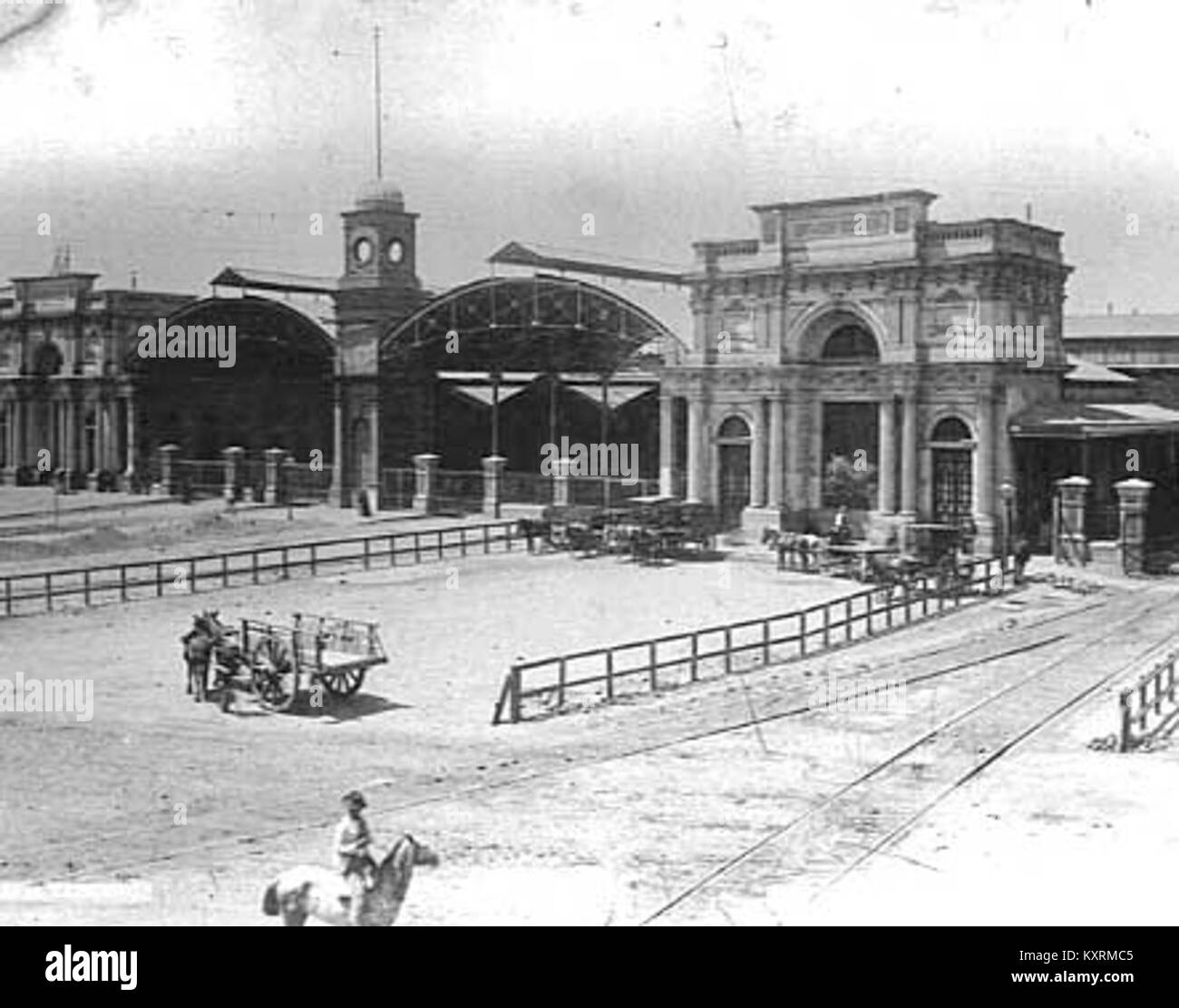 Estación Central is a major railway station located in Santiago, Chile ...