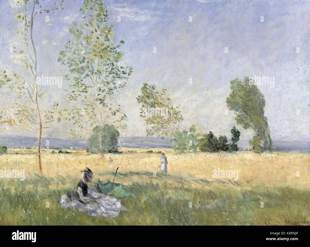 This painting by Claude Monet, created in 1874, is part of his ...