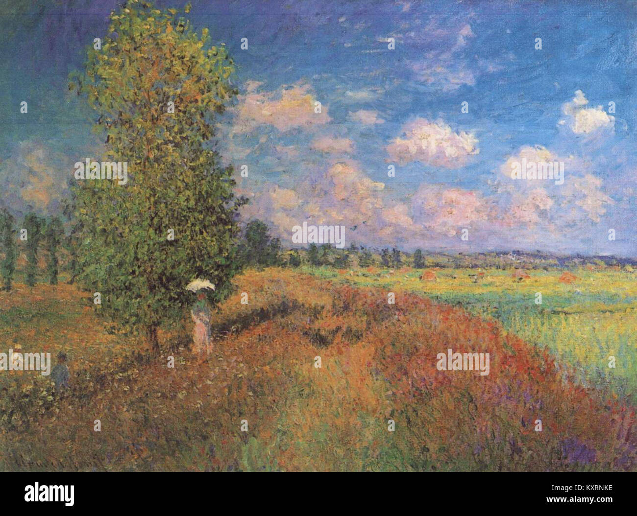 Champ de coquelicots monet hi-res stock photography and images - Alamy