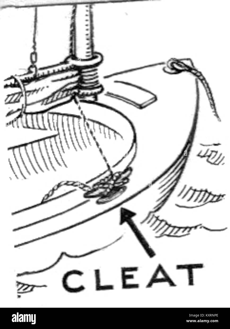 Old cleat Black and White Stock Photos & Images - Alamy