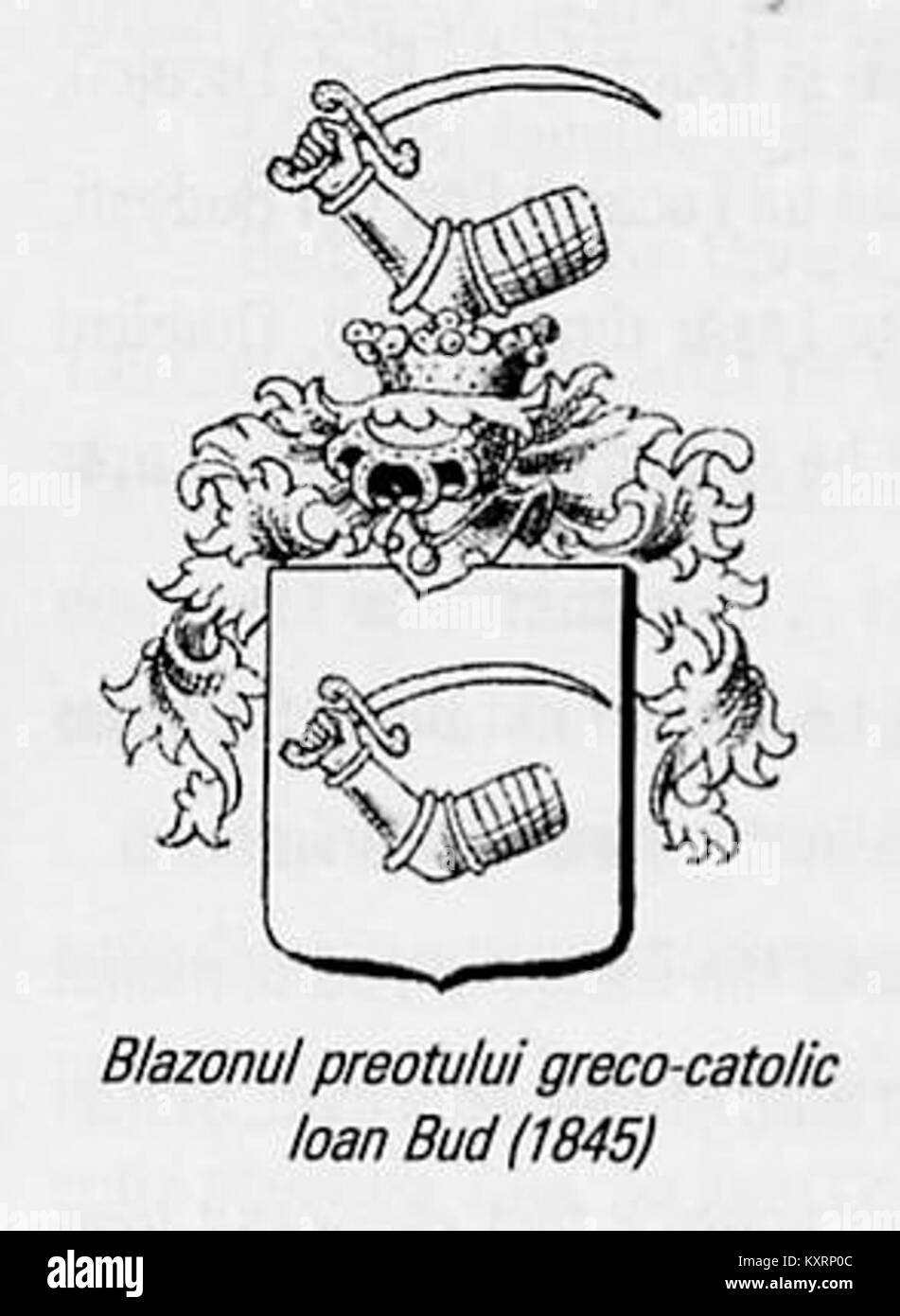 Romania coat of arms Black and White Stock Photos & Images - Alamy