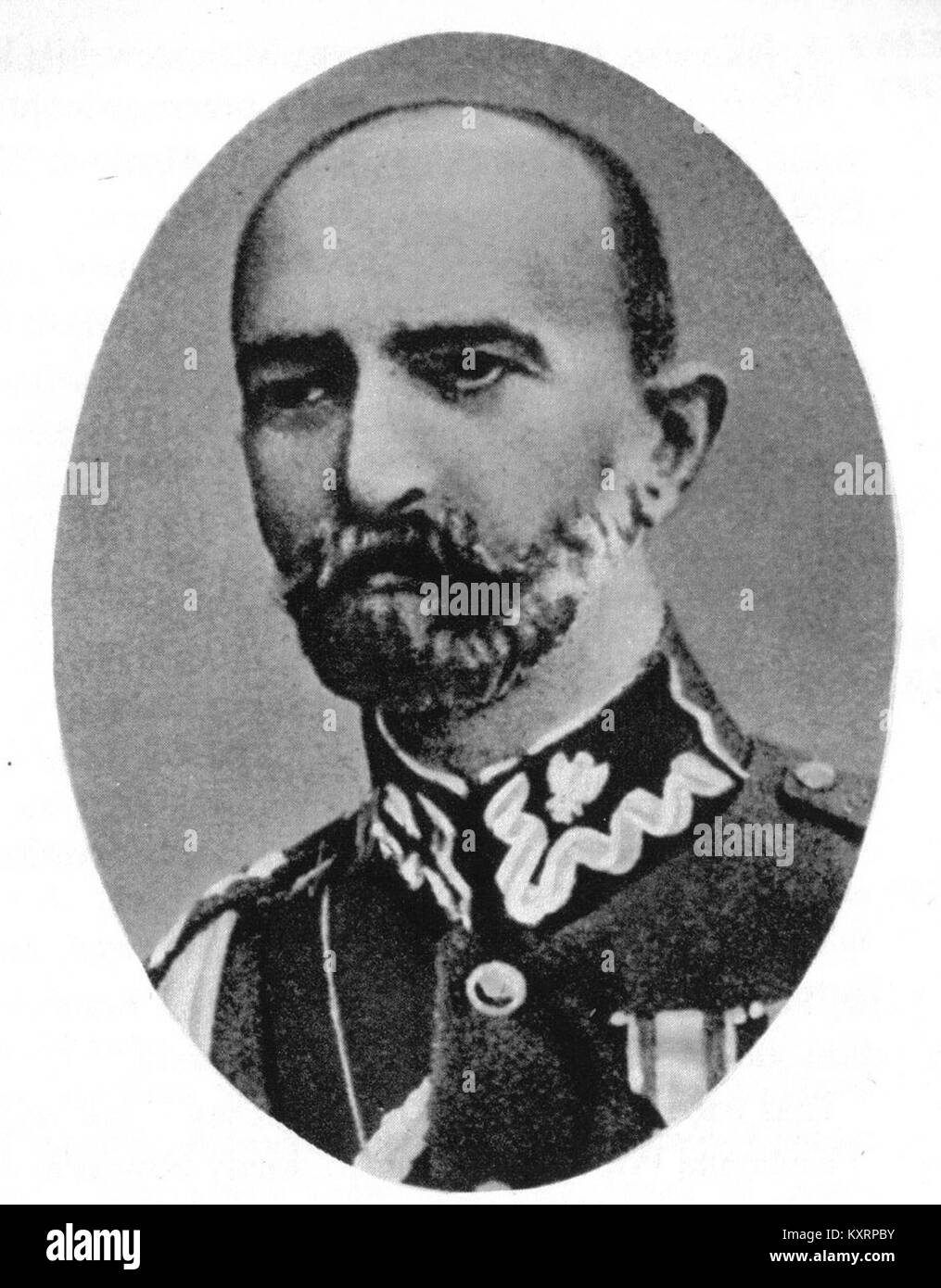 Portrait of Walery Jan Sławek (1879-1939) shown in military uniform ...