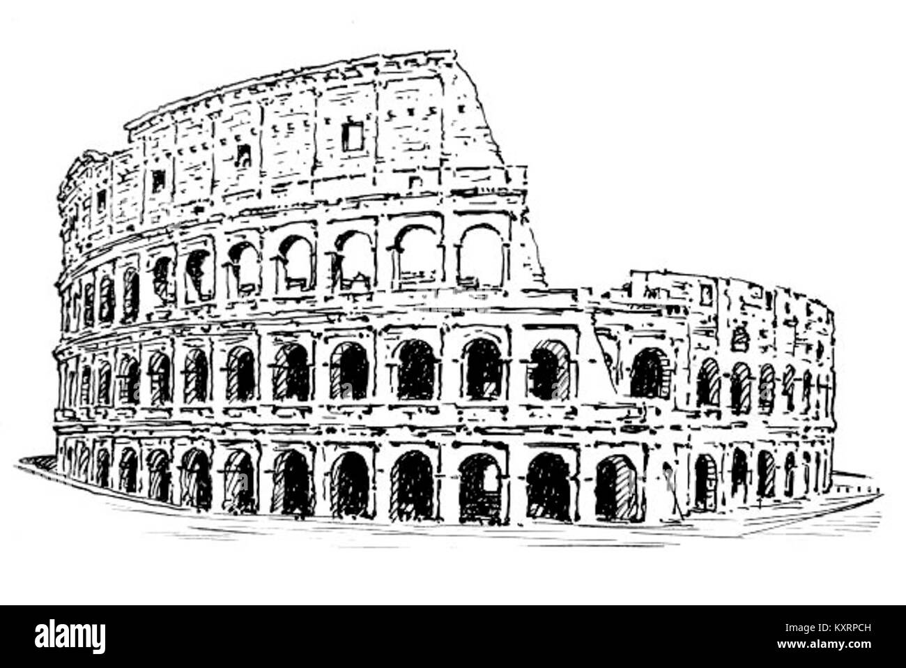 Colosseum iconic site Cut Out Stock Images & Pictures - Alamy