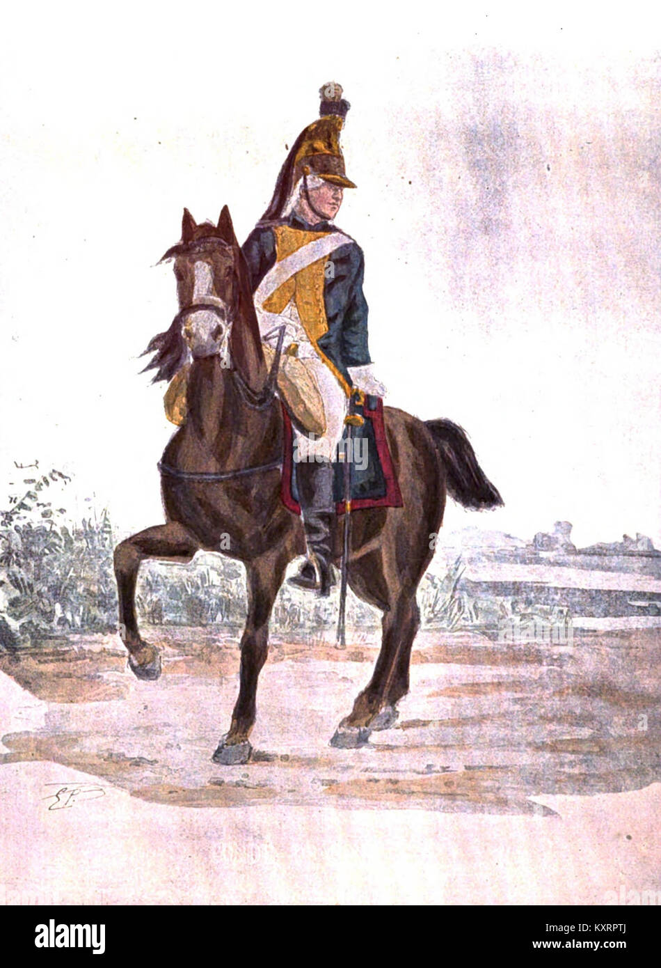 The Condé-Dragons, a French cavalry regiment, was active during the ...