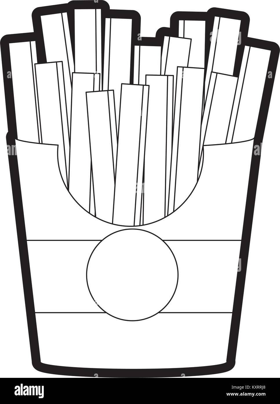 French fries design Stock Vector Image & Art - Alamy