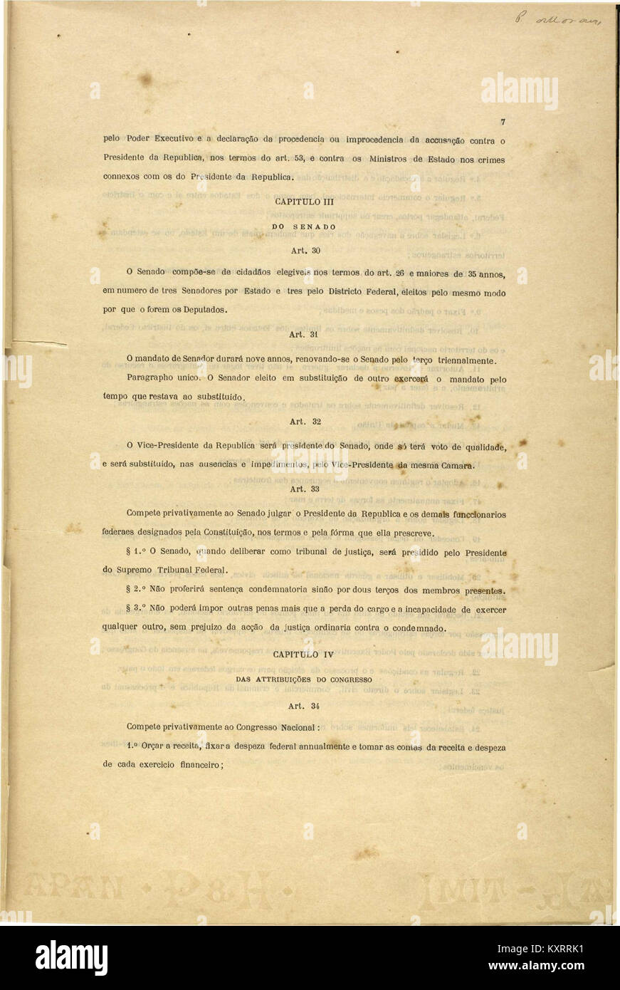 The Constitution of the Republic of the United States of Brazil from ...