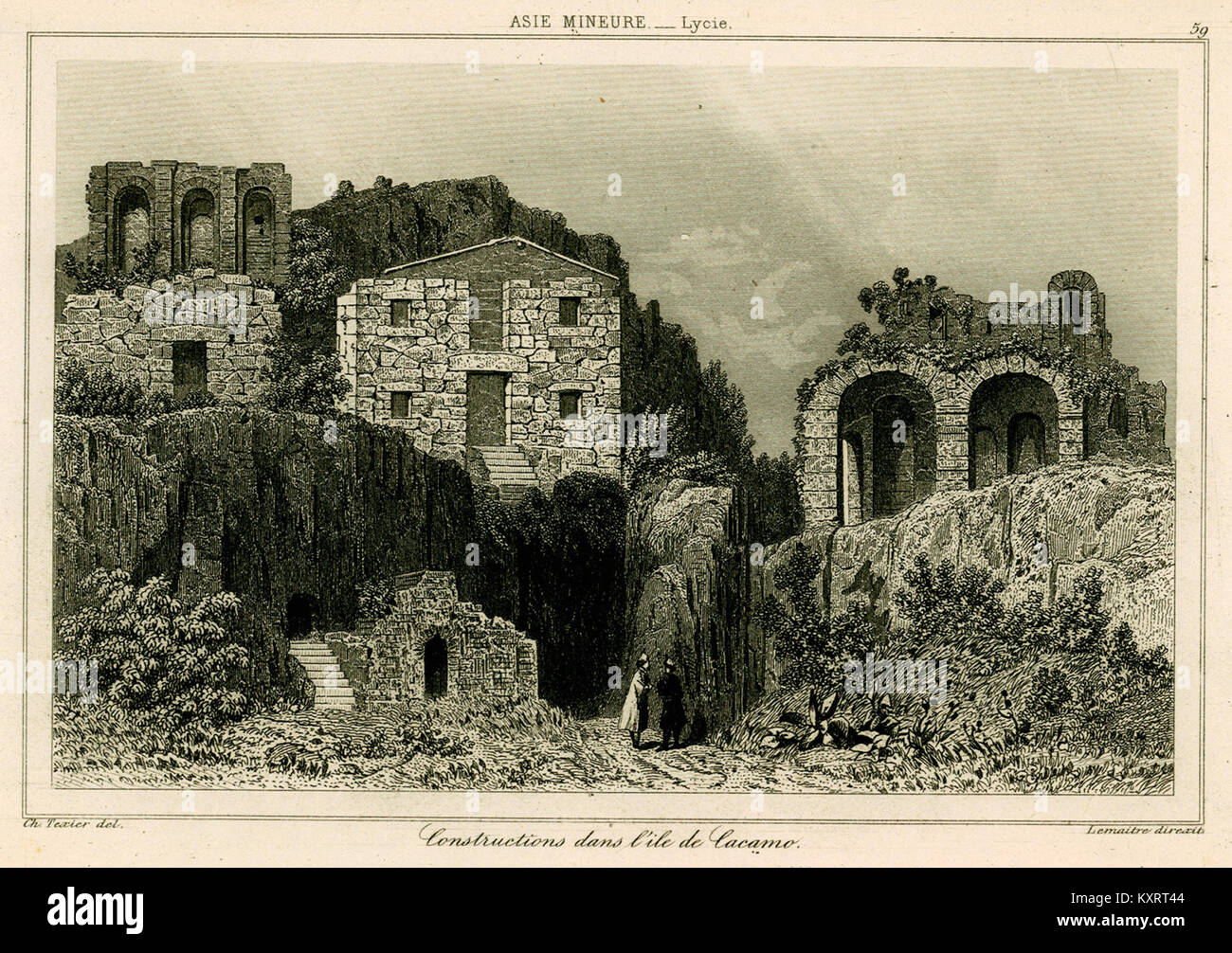 Félix marie charles texier hi-res stock photography and images - Alamy
