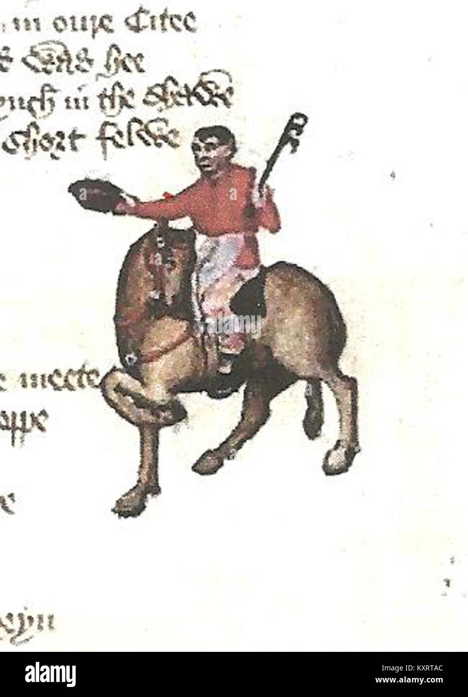 Medieval pilgrim manuscript hi-res stock photography and images - Alamy