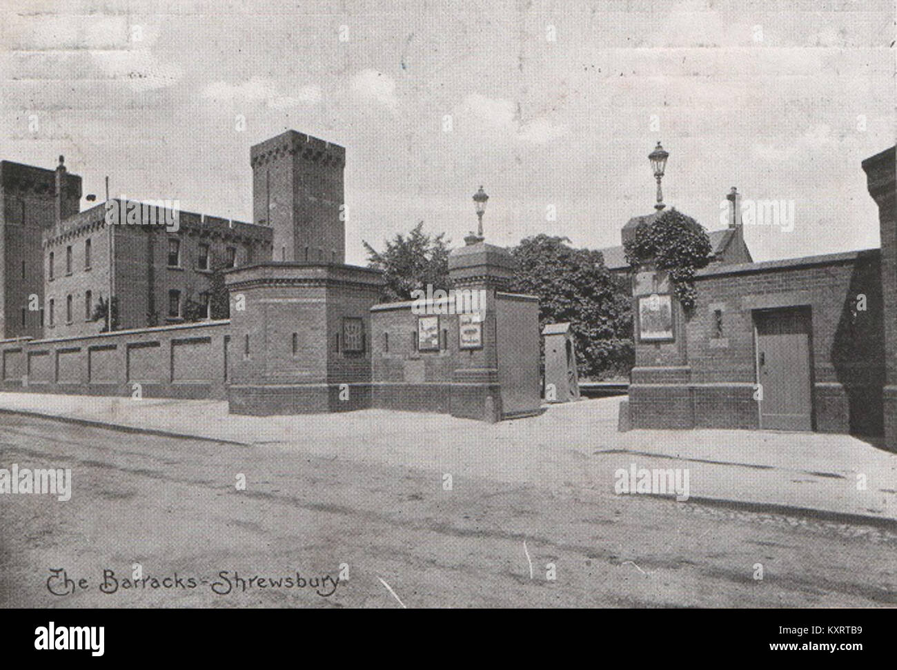 Copthorne Barracks in Shrewsbury, England, is a historic site that ...