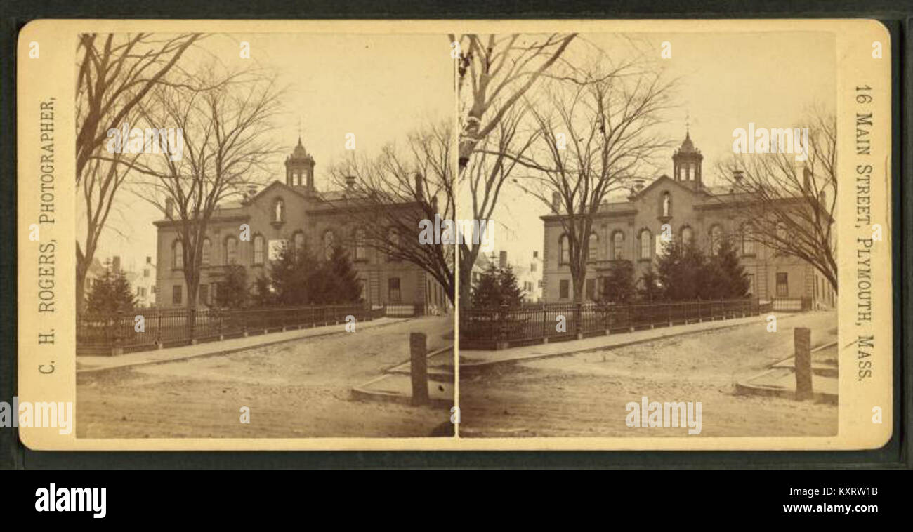 Court House, by C. H. Rogers Stock Photo - Alamy
