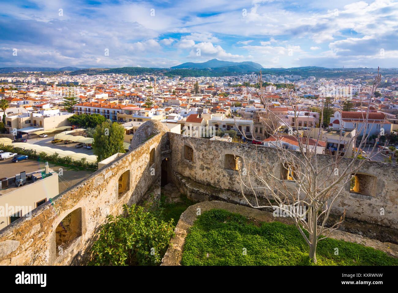 Rethimno castle hi-res stock photography and images - Alamy