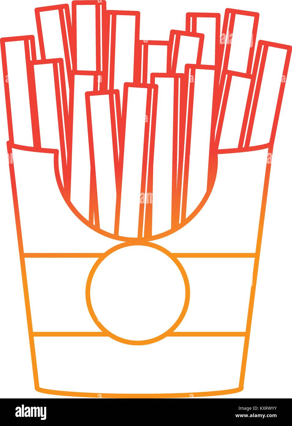 French fries design Stock Vector Image & Art - Alamy