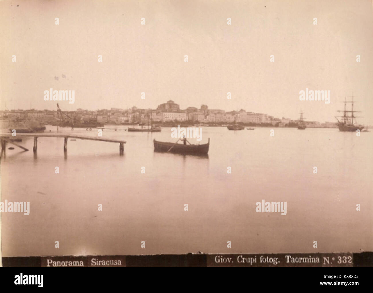 Wide view photograph by Giovanni Crupi labelled n. 0332, showing a ...
