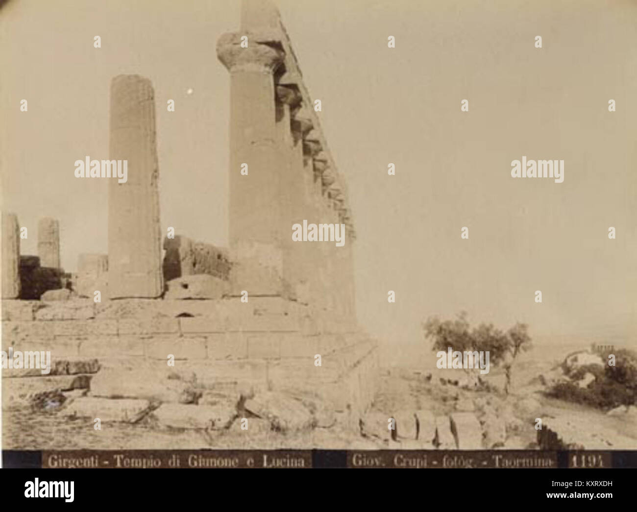 Juno lucina temple hi-res stock photography and images - Alamy