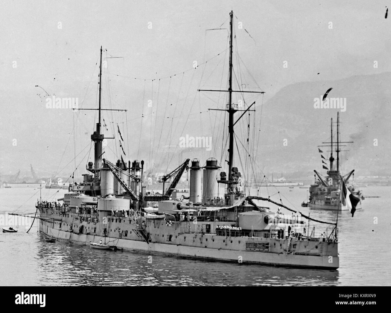 Cuirassé Vergniaud (classe Danton Stock Photo - Alamy