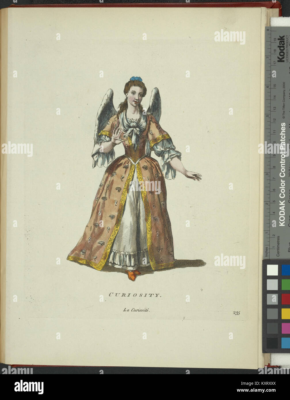 Illustration titled “La Curiosité” (Curiosity) from the New York Public ...