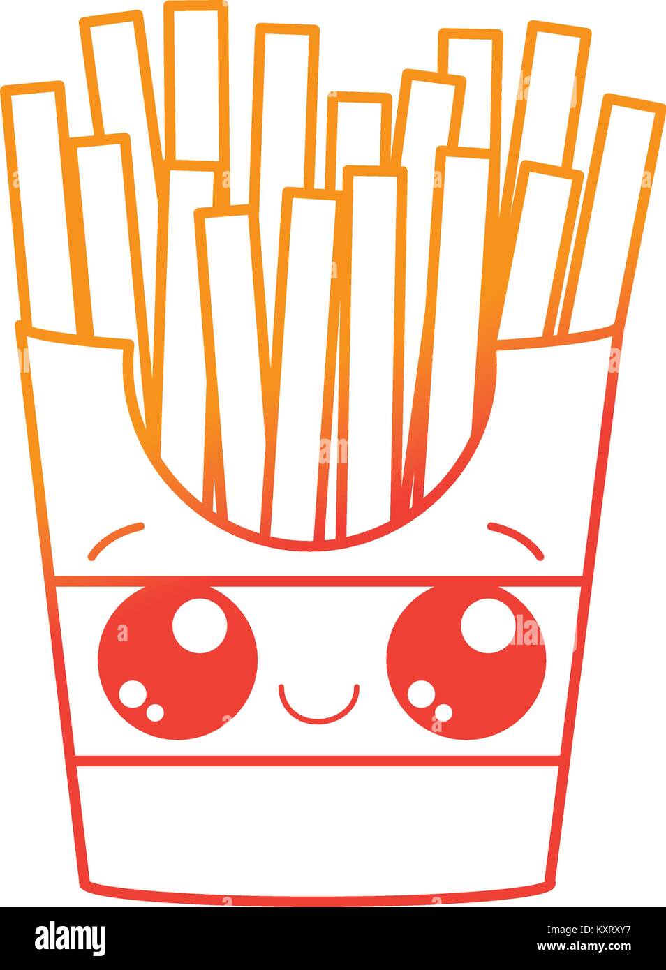 French fries design Stock Vector Image & Art - Alamy